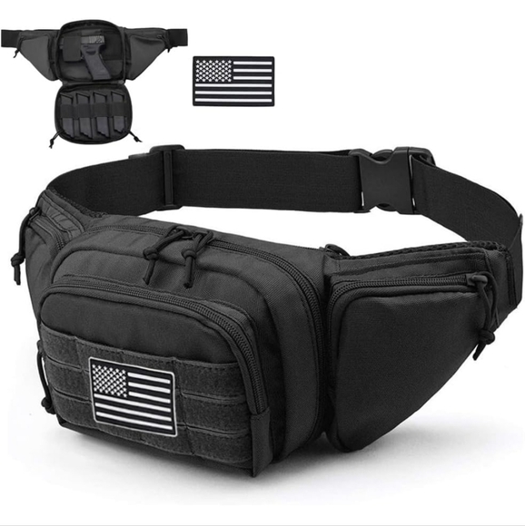Bags | Nwt Conceal Carry Tactical Fanny Pack One Size Fits Most Black ...